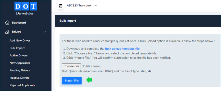 Quick Start Guide for DOTDriverFiles.com – DOTDriverfiles KnowledgeBase